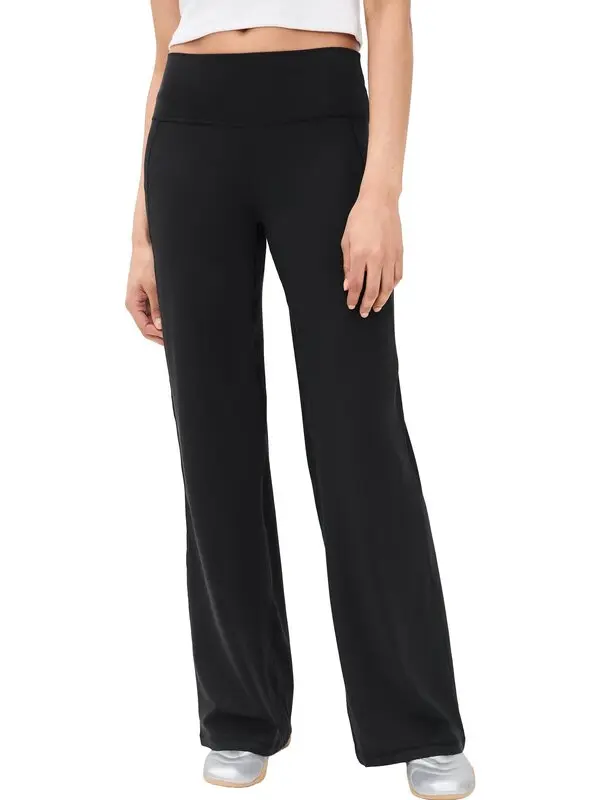Sweaty Betty All Day Wide Leg Trousers - Black