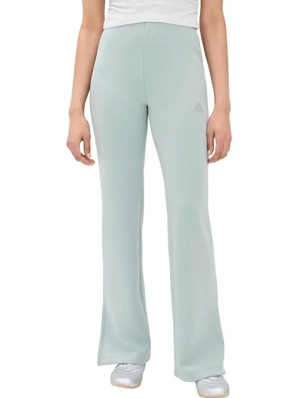 Adidas Soft Lux Flared Pants - Wonder Sage