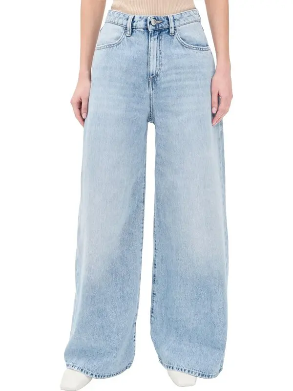 ICON DENIM LA Kendall Wide-leg Jeans - Id8834 Sky Blue