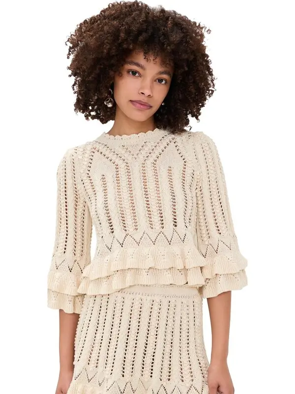 Isabel Marant Norma Sweater - Ecru