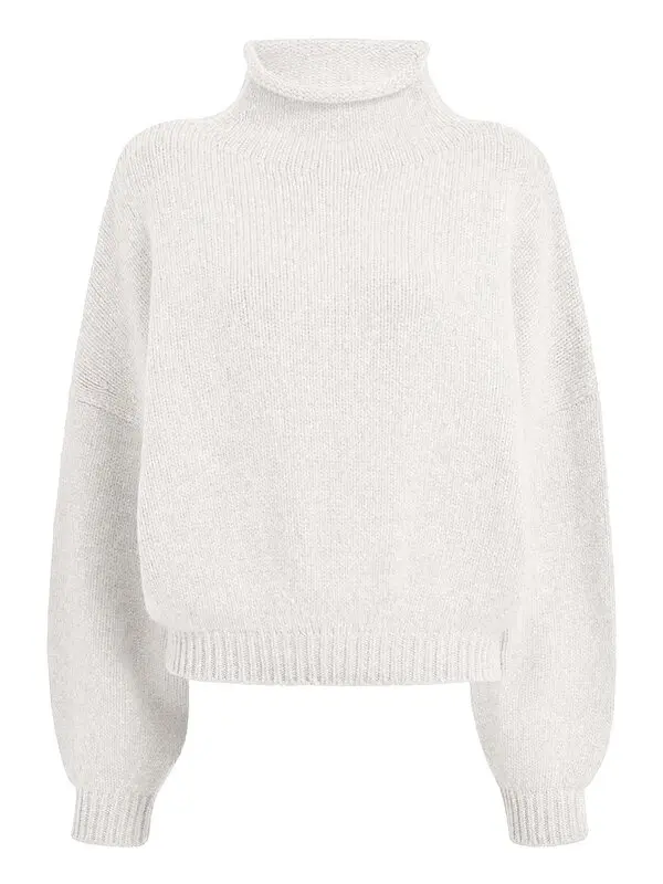 Khaite Juniper Cashmere Pullover - Glaze