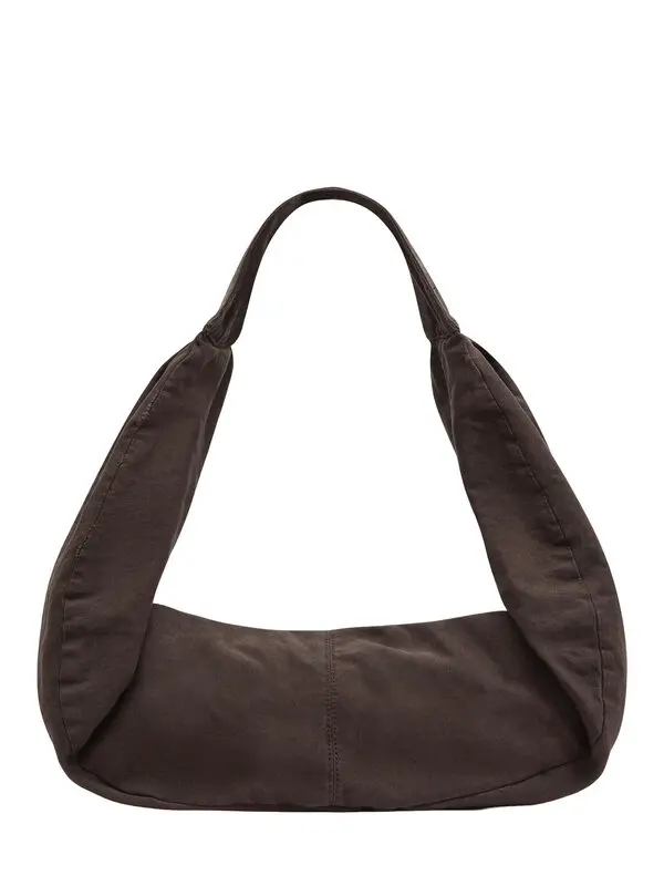 ST. AGNI Large Crossbody Bag - Grey