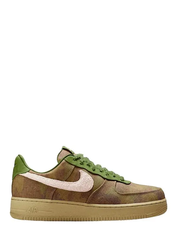 Nike Air Force 1 Low Qs Wheatgrass Camo - Asparagus/aluminum/phantom