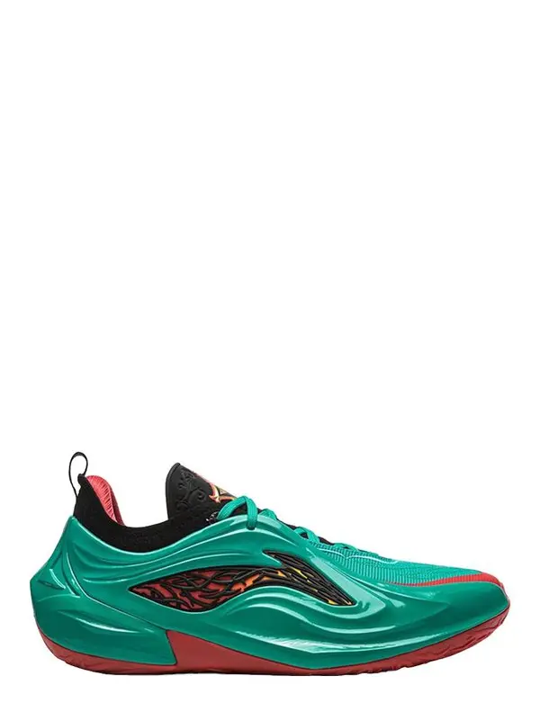 LI-NING Jimmy Bulter Jb4 Blue Demon Athletic Sneakers - Green/red/black