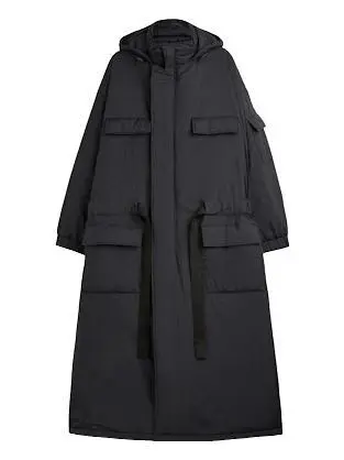 Adidas Padded Hooded Parka - Black