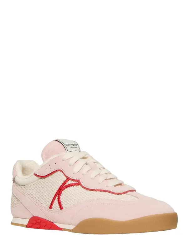 Kate Spade New York Lace-up Sneaker - Morning Beach/heirloom Tomato
