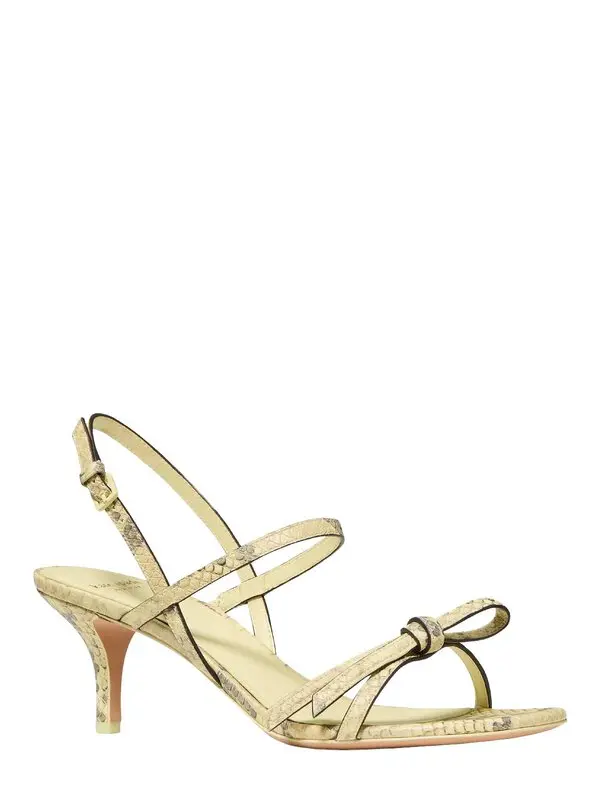 Kate Spade New York Loop Slingback Sandal - Pale Citron