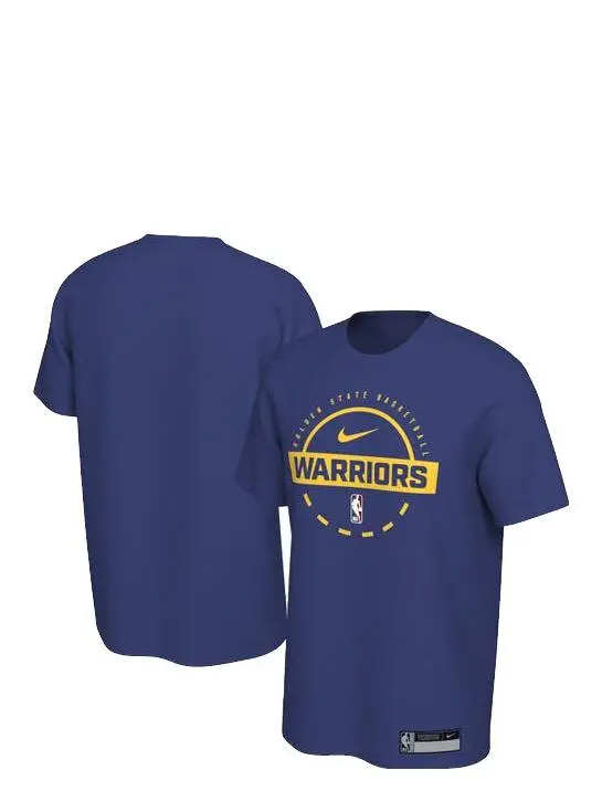 Nike Golden State Warriors 2025/26 On-court Flare Performance Practice T-shirt - Royal