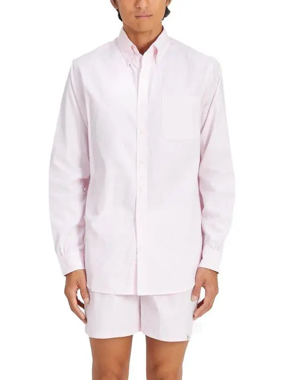 Sleepy Jones Penn Shirt - Pink Oxford