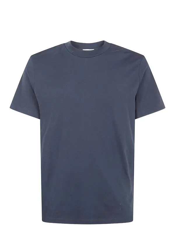 JIL SANDER Crewneck Short Sleeves Classic T-shirt - Blue