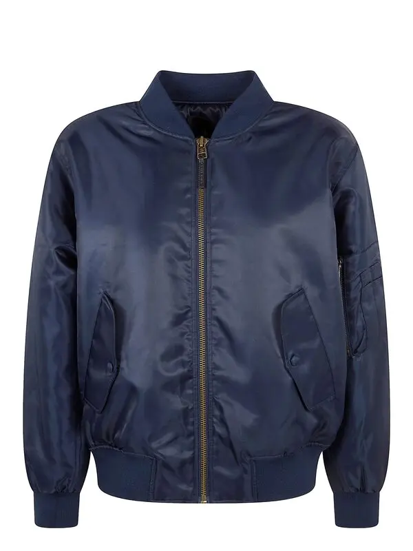 ANINE BING Bomber Jacket - Blue