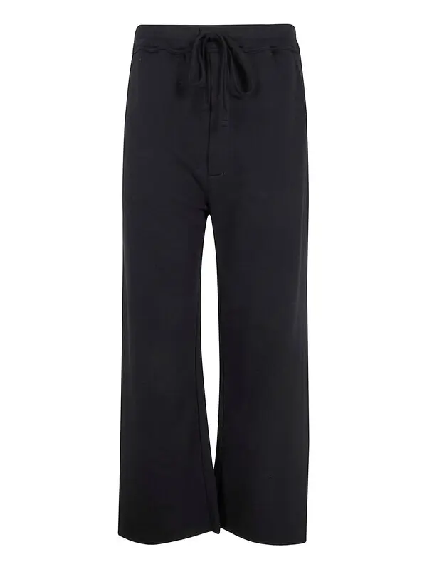 THOM KROM Track Wide Leg Trousers - Black