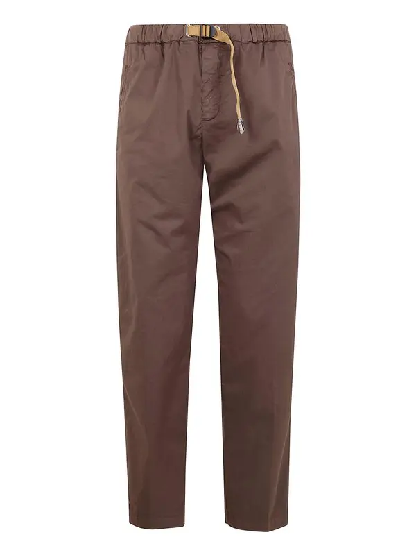 WHITE SAND Long Trousers - Brown