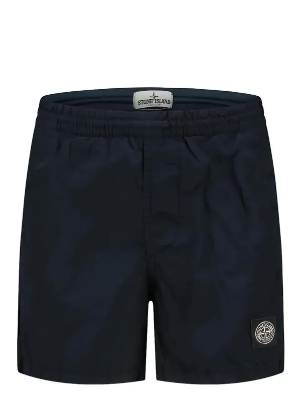 Stone Island Garment-dyed Econyl® Shorts - Blue