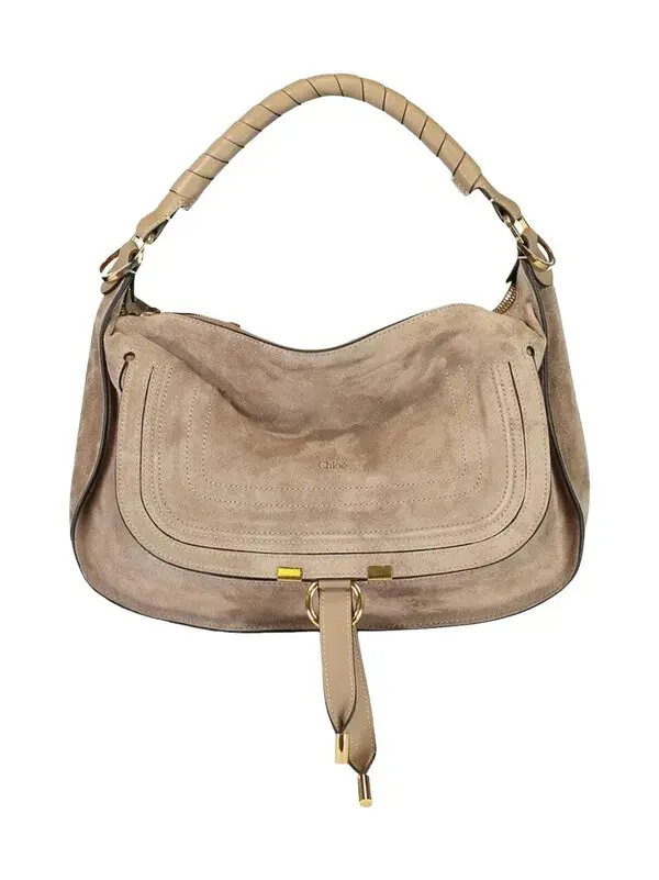Chloé Mercie Shoulder Bag - Brown