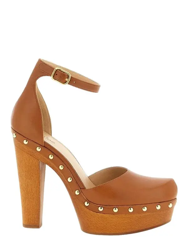 Chloé Lola High Heel Sandal - Brown