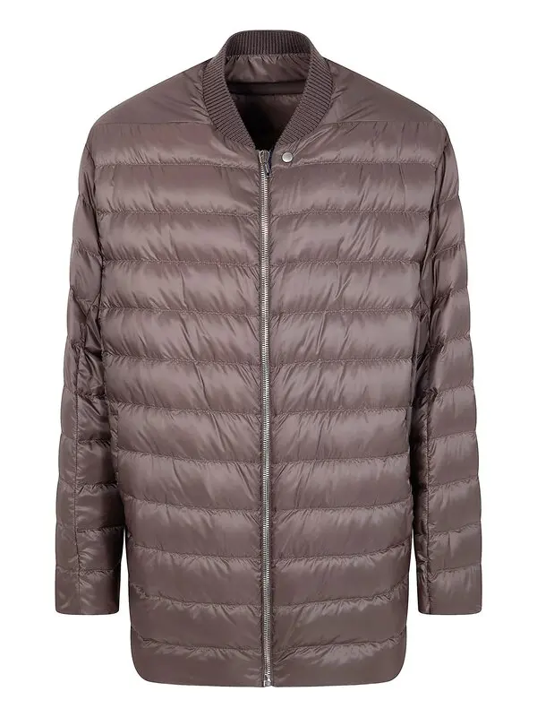 RICK OWENS MONCLER Flight Parka - Gray