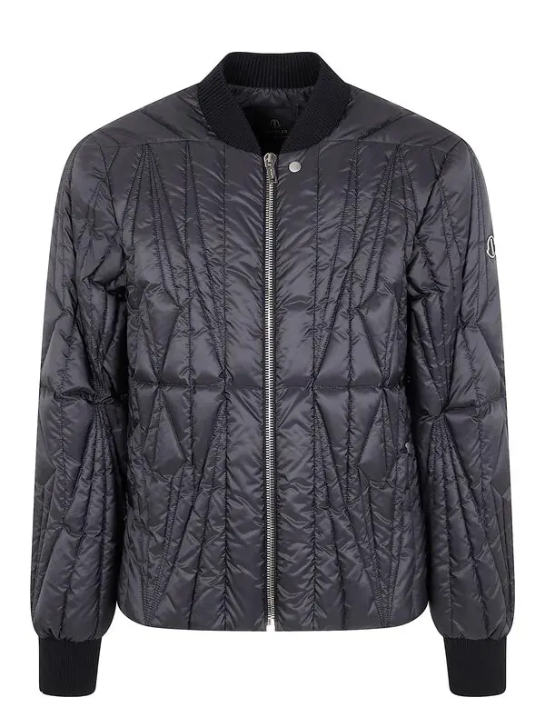 RICK OWENS MONCLER Geocamo Flight" Jacket - Black