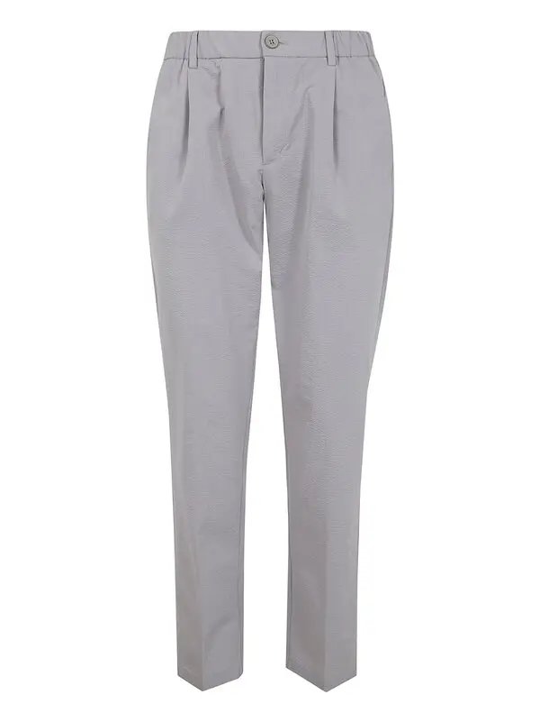 Herno Seercrease Trousers - Gray