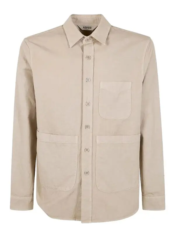 Aspesi Ut" Shirt - Beige