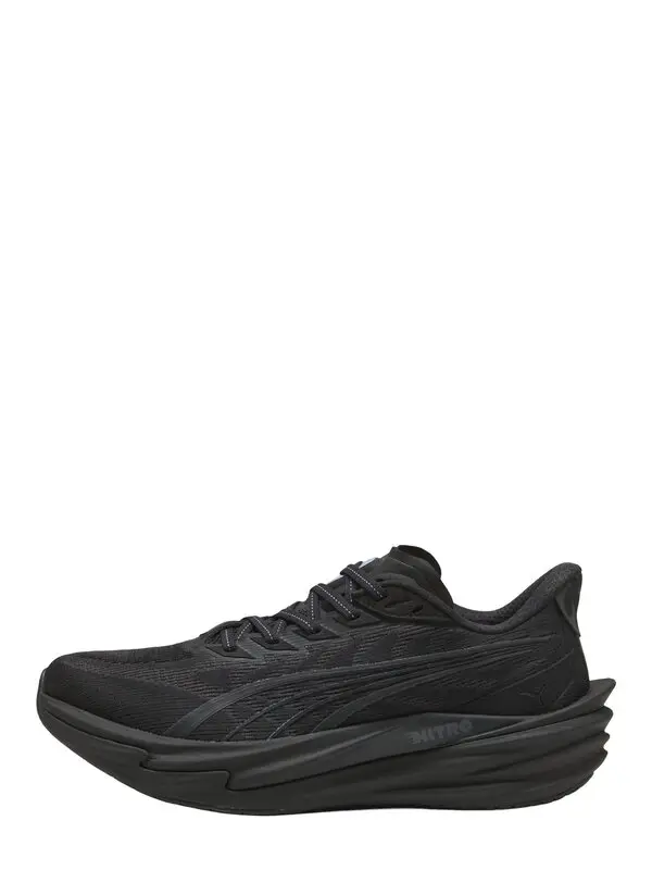 PUMA Deviate Nitro™ 4 Wide Road Running Sneakers - Black