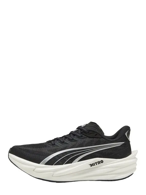 PUMA Deviate Nitroâ¢ 4 Wide Road Running Sneakers - Black