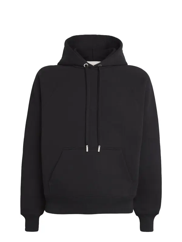 Ami De Coeur Cotton Hoodie - Black
