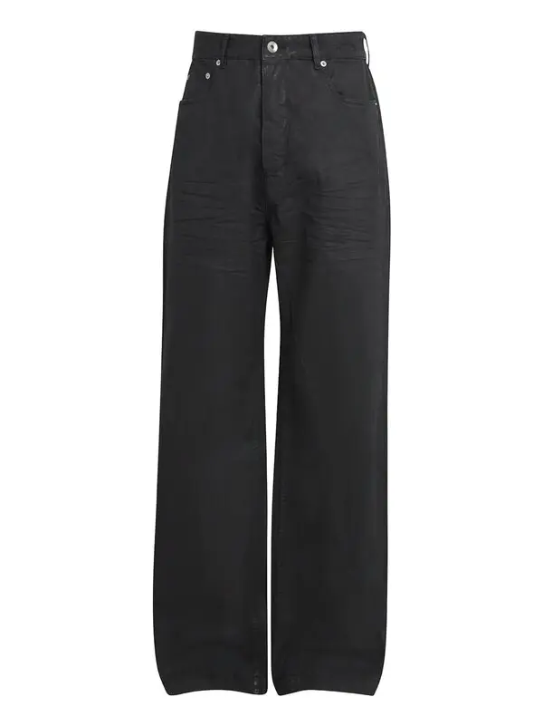 Rick Owens Geth Barrel-leg Jeans - Black