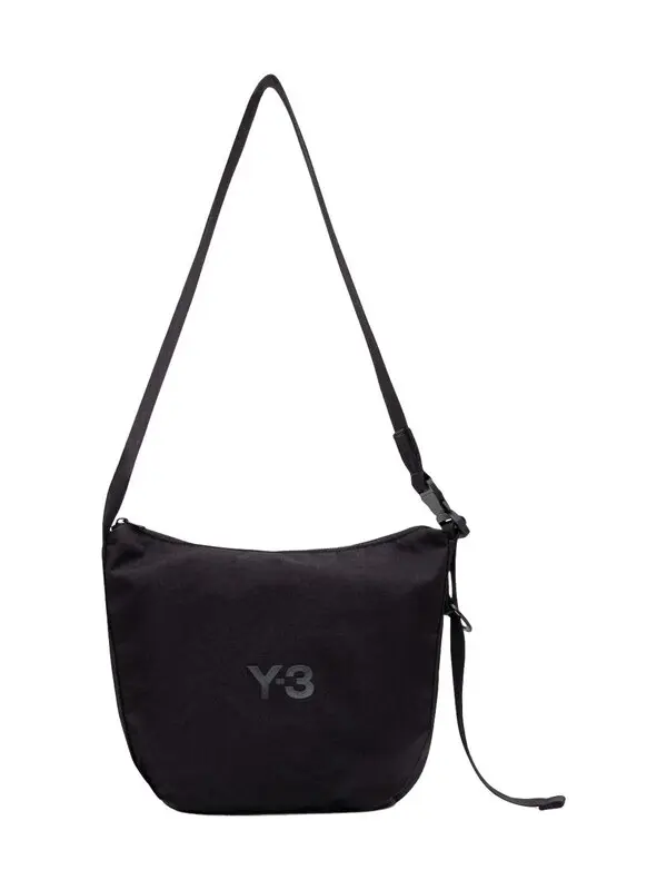 Y3 Nylon Crossbody Bag - Black