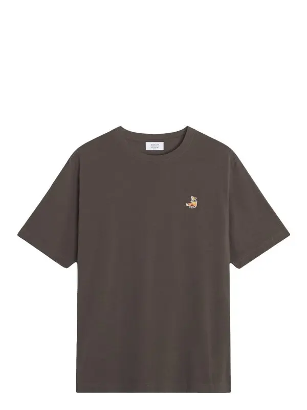 Maison Kitsuné Dreaming Fox Cotton T-shirt - Brown