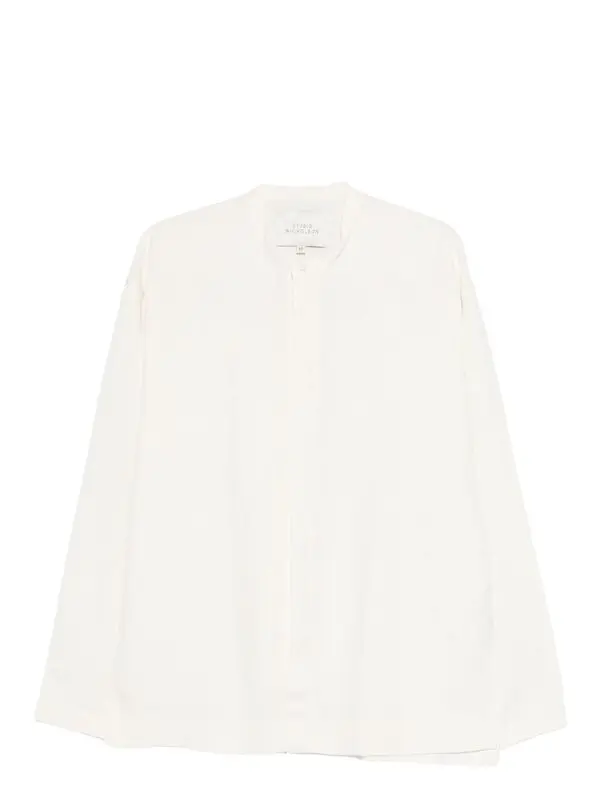 Studio Nicholson Karst Linen Blend Shirt - White