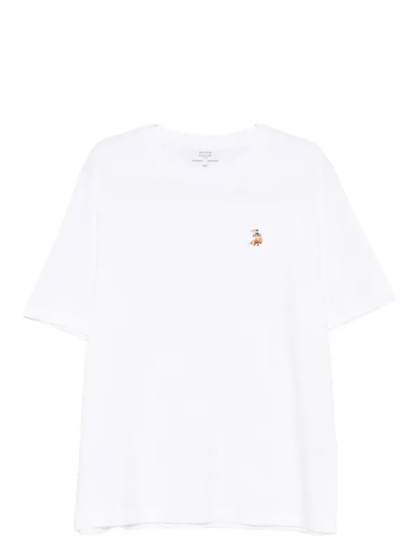 Maison Kitsuné Dreaming Fox Cotton T-shirt - White