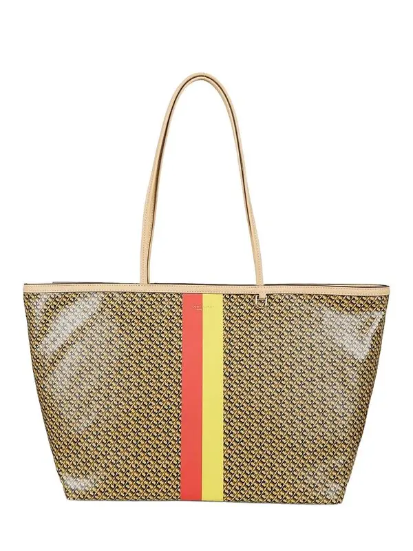 Tory Burch Racer Tote Bag - Brown