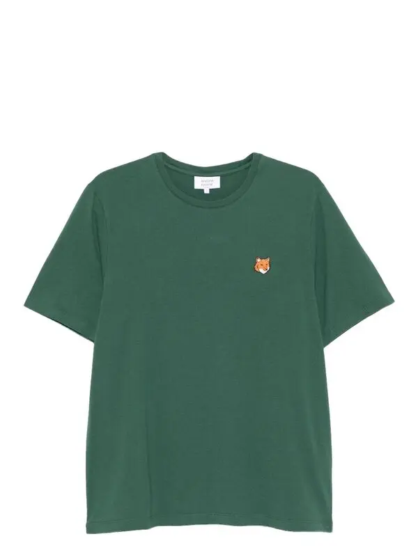 Maison Kitsuné Fox Head Cotton T-shirt - Green