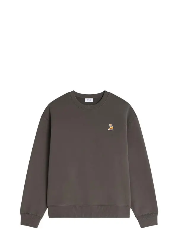 Maison Kitsuné Dreaming Fox Cotton Sweatshirt - Brown