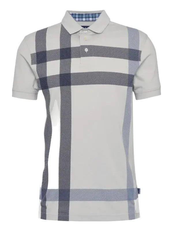 Barbour Blaine Plaid Polo - Beige