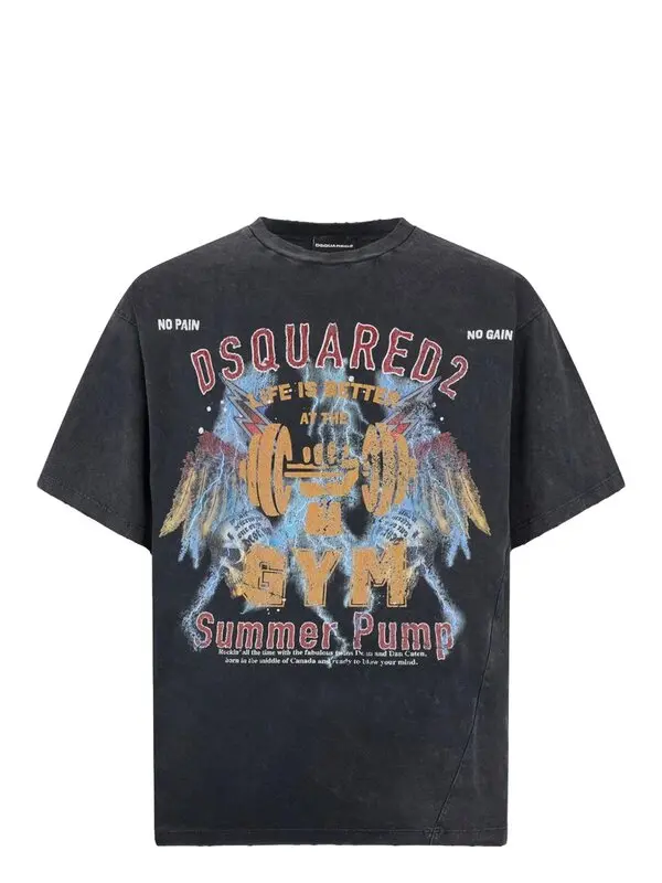 Dsquared2 Rock Wash Iron T-shirt - Black
