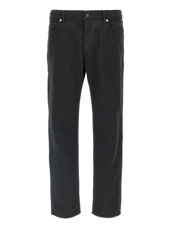 Stone Island Cotton Straight Jeans - Black