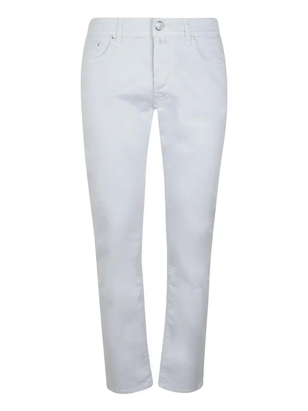 Jacob Cohen Cotton Jeans - Sky Blue