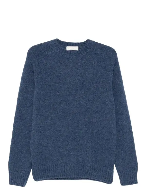 FILIPPO DE LAURENTIIS Crew Neck With Hammer Sleeves - Sky Blue