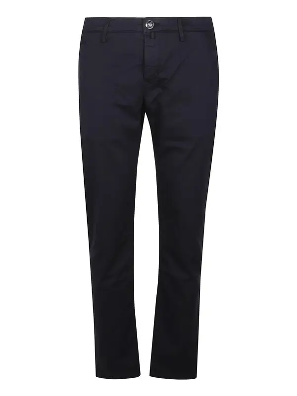 Jacob Cohen Cotton Trousers - Blue