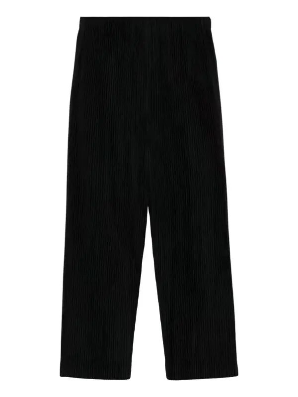 Issey Miyake Homme Plissé Monthly Colors Trousers - Black