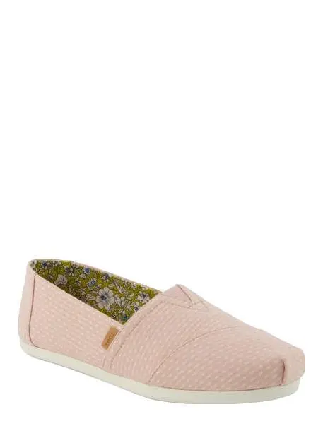 Toms Classic Alpargata Slip-on - Medium Pink
