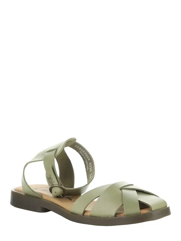 Fly London Alli Ankle Strap Fisherman Sandal - Smog