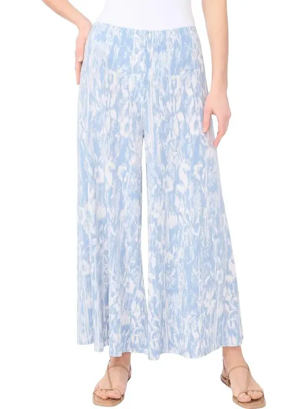Vince Camuto Wide Leg Pull-on Pants - Lake Breeze