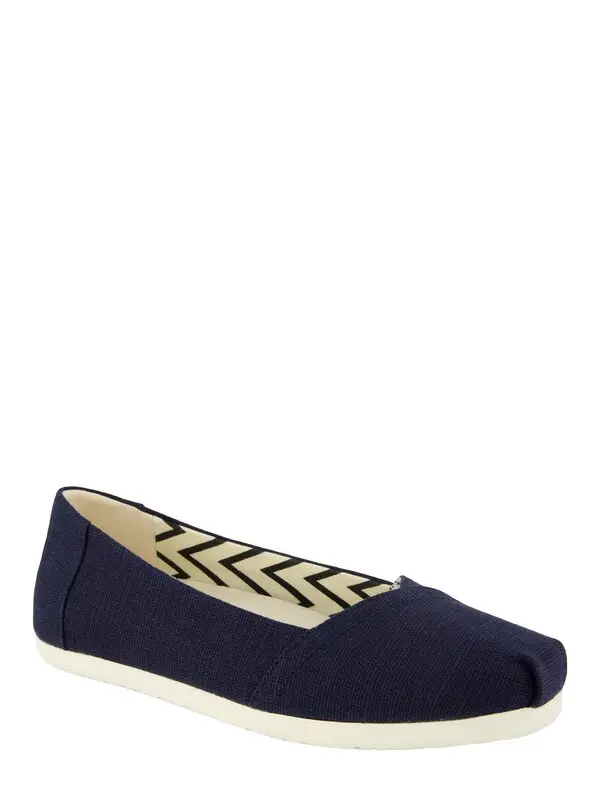 Toms Alpargata Ballet Flat - Navy