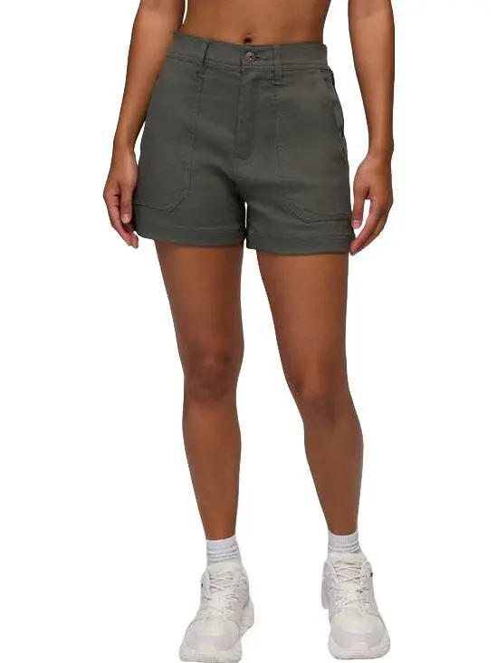 Prana Stretch Zion Cargo Shorts - Spruce