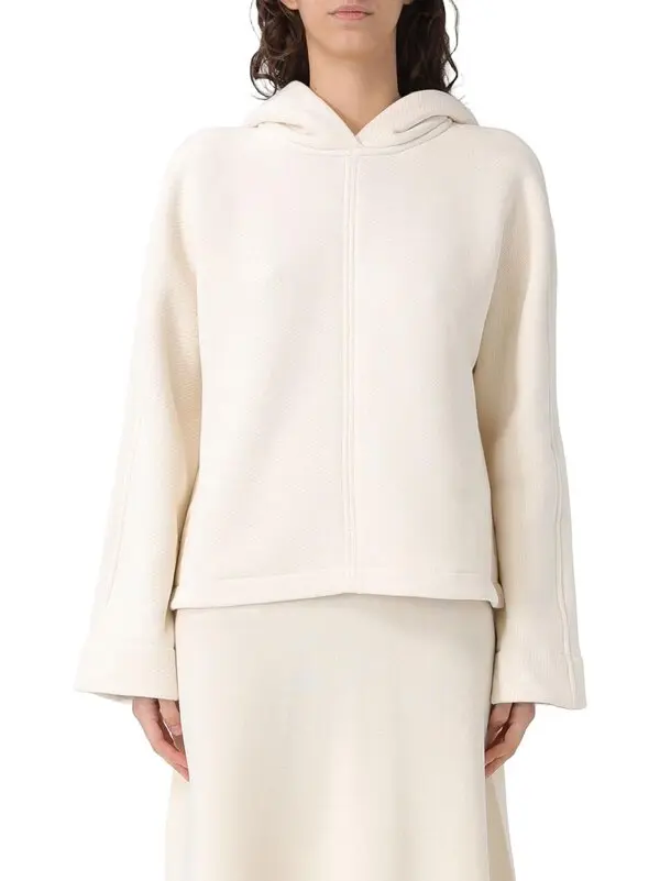 Max Mara Textured Knit Hoodie - Ivory