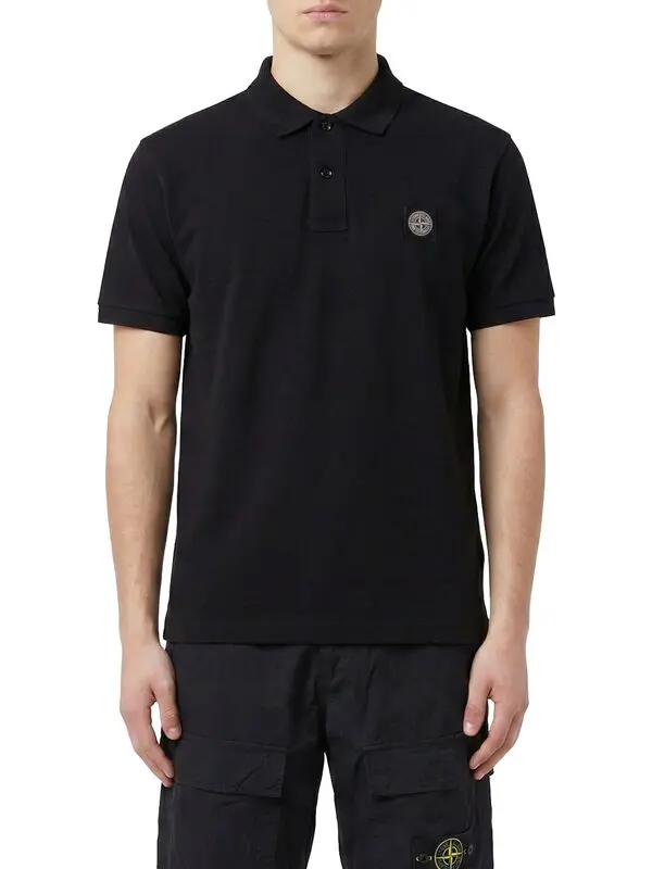Stone Island Polo Shirt - Black