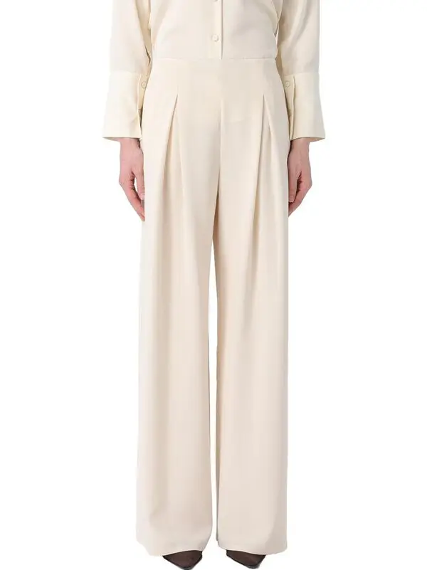 Max Mara Wide Leg Trousers - White